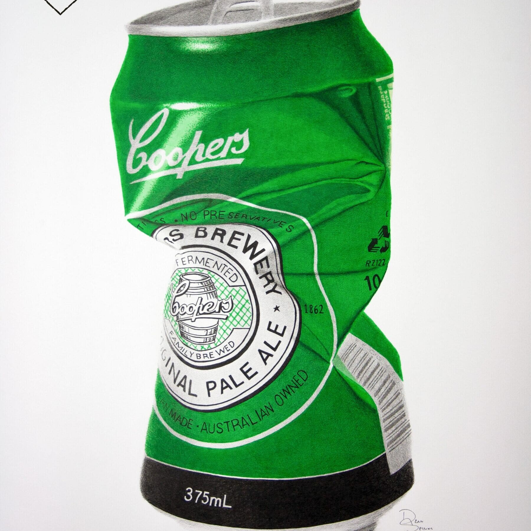 Coke Can | Print | Dean Spinks Art